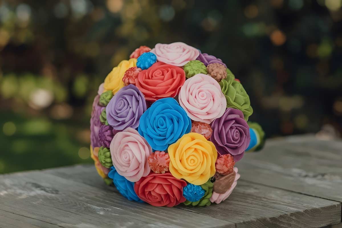 Bon bon with flowers: what they are and how to make them - Cimmino