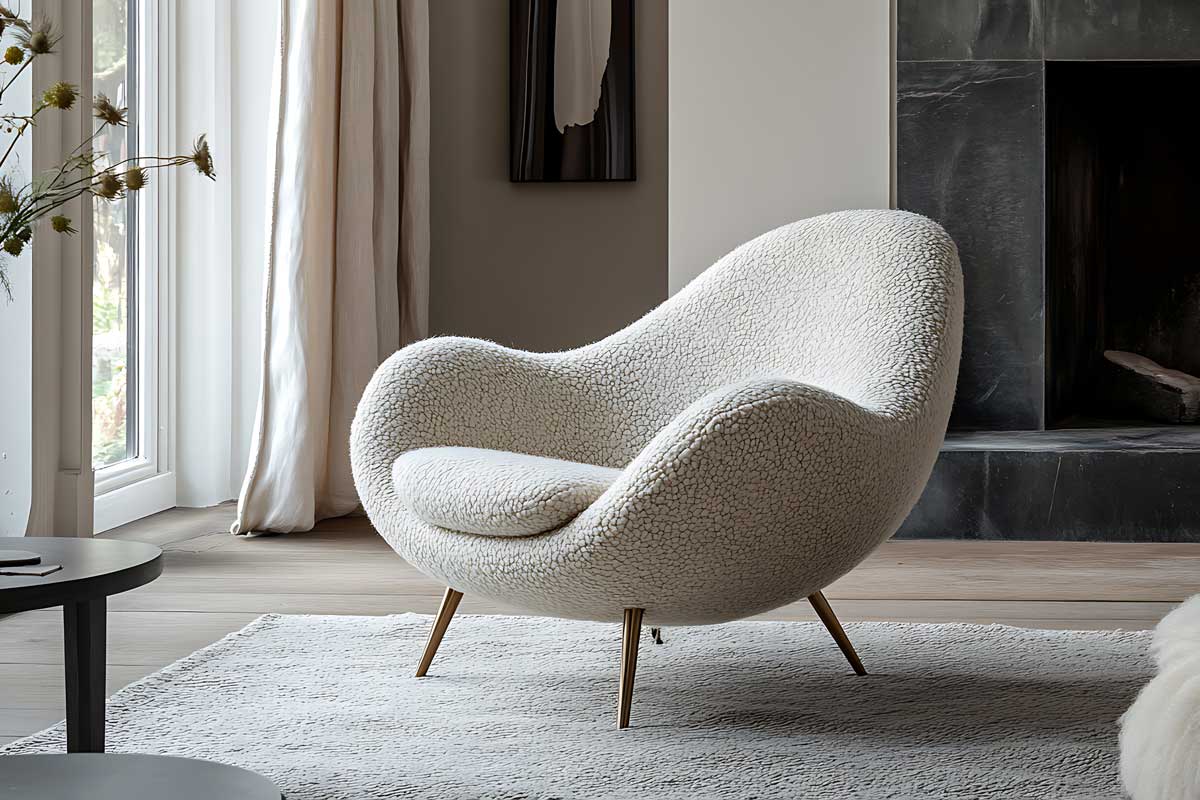 Boucle Fabric: Features, Uses, and Choice Guide - Cimmino