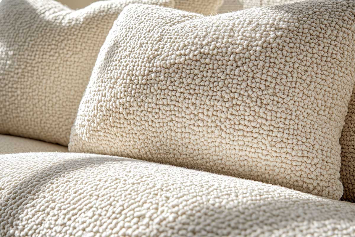 Boucle Fabric: Features, Uses, and Choice Guide - Cimmino